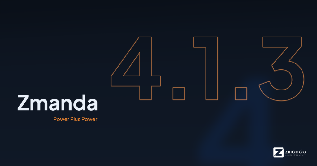 Introducing Zmanda 4.1.3: Power Plus Power for Your Enterprise Data ...