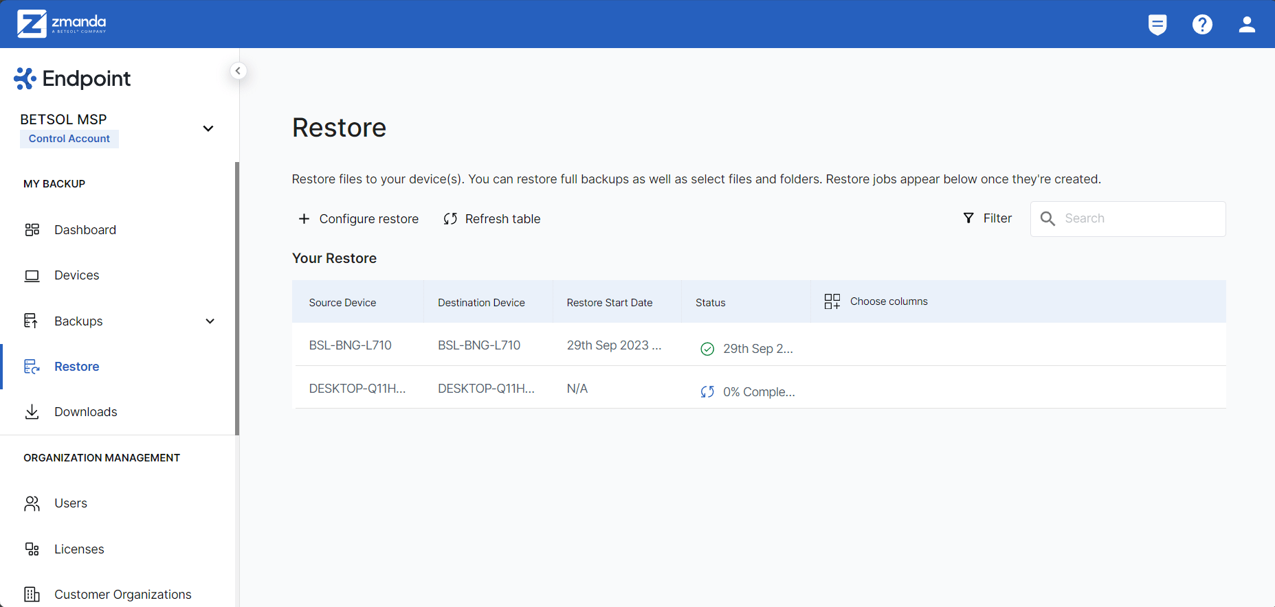 Introducing Zmanda Endpoint Backup 2.7: What's New?