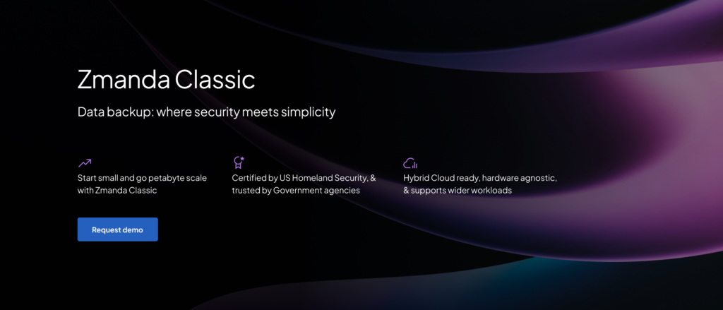 Zmanda Classic Backup Software | Corporate Data Backup