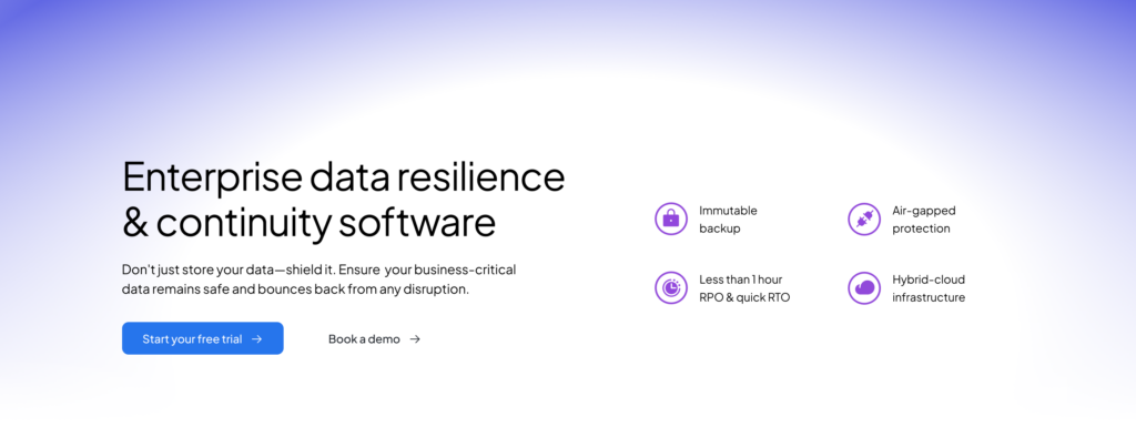 Achieve Data Resiliency With Zmanda Achieve Data Resiliency With Zmanda
