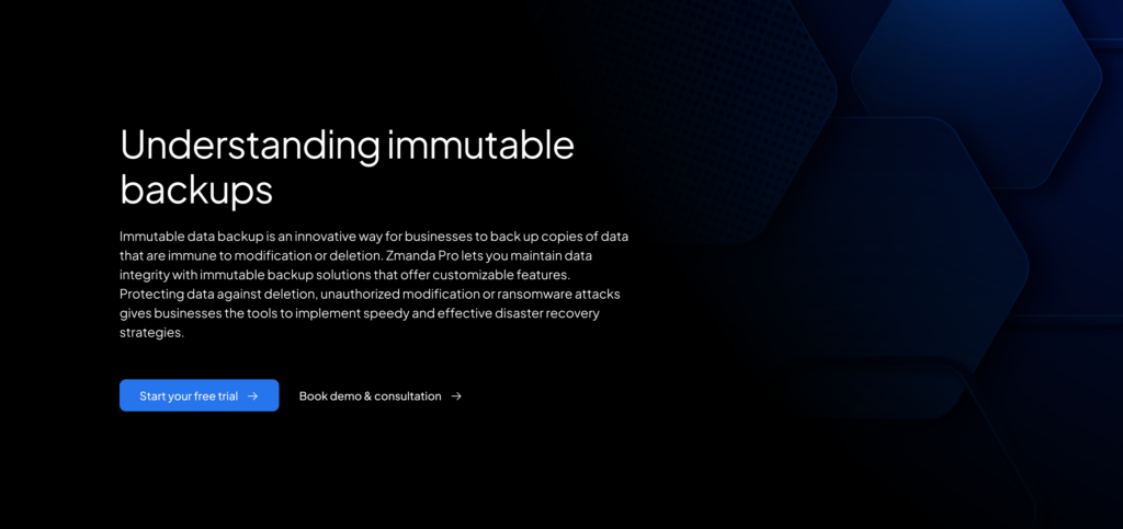 Immutable Backup Solutions For Data Security | Zmanda