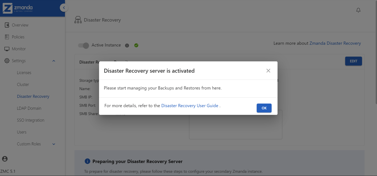 Steps For Disaster Recovery Readiness - Zmanda