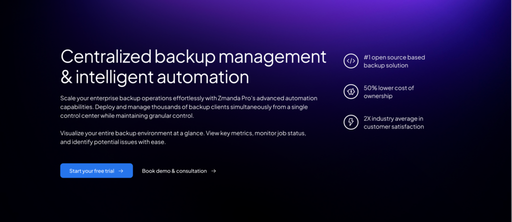 Effortless Centralized Backup Management With Zmanda Pro