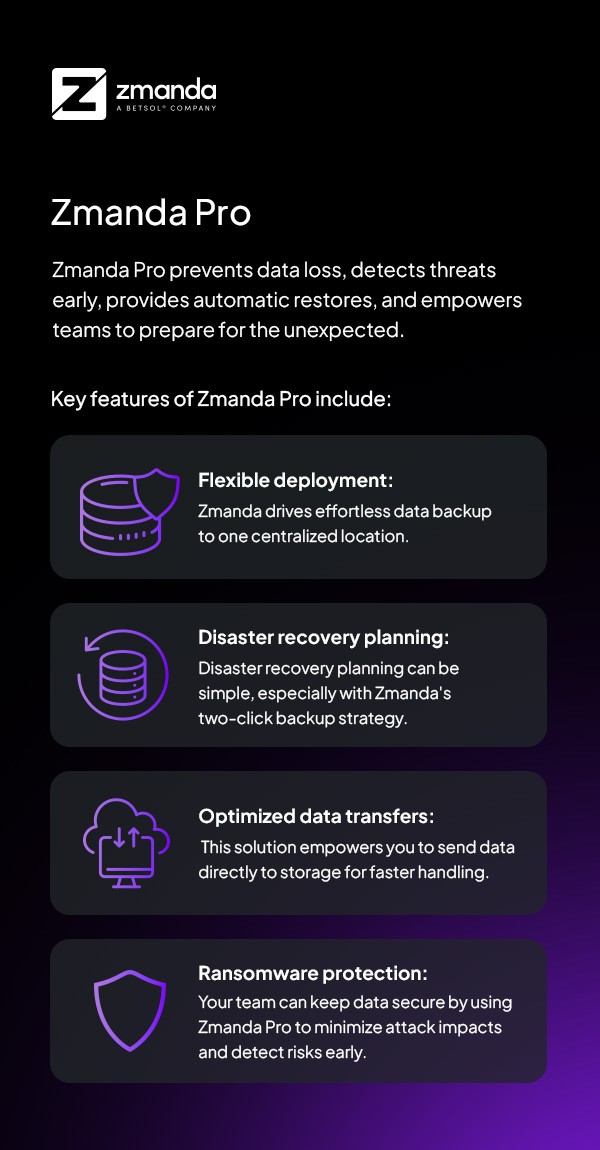 Top 10 Cohesity Alternatives | Zmanda