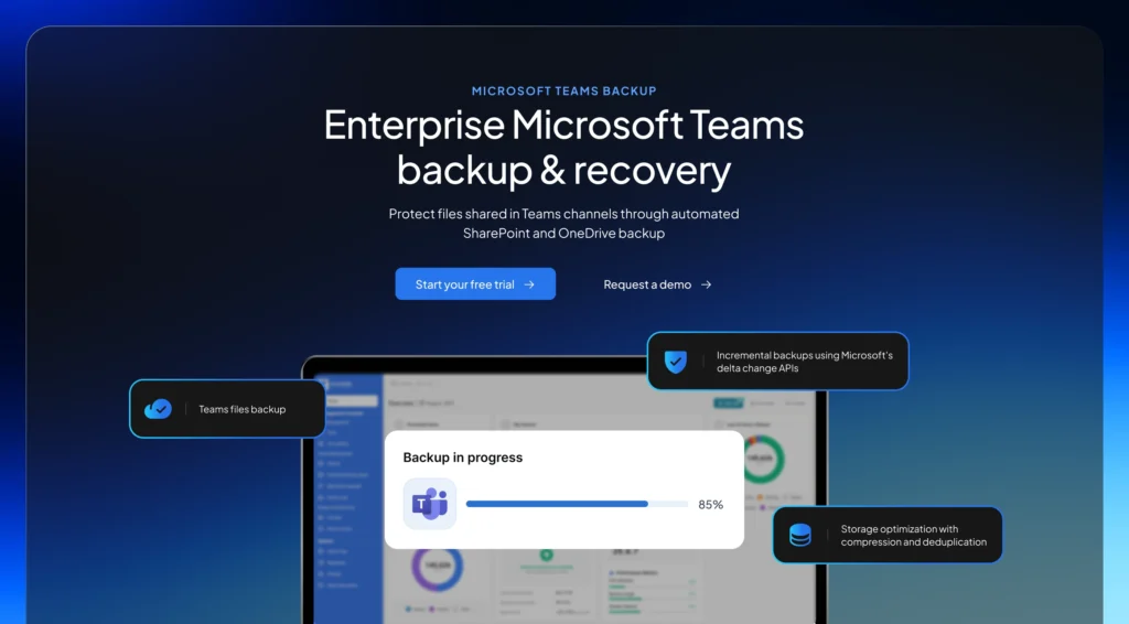 Enterprise Microsoft Teams Backup & Recovery