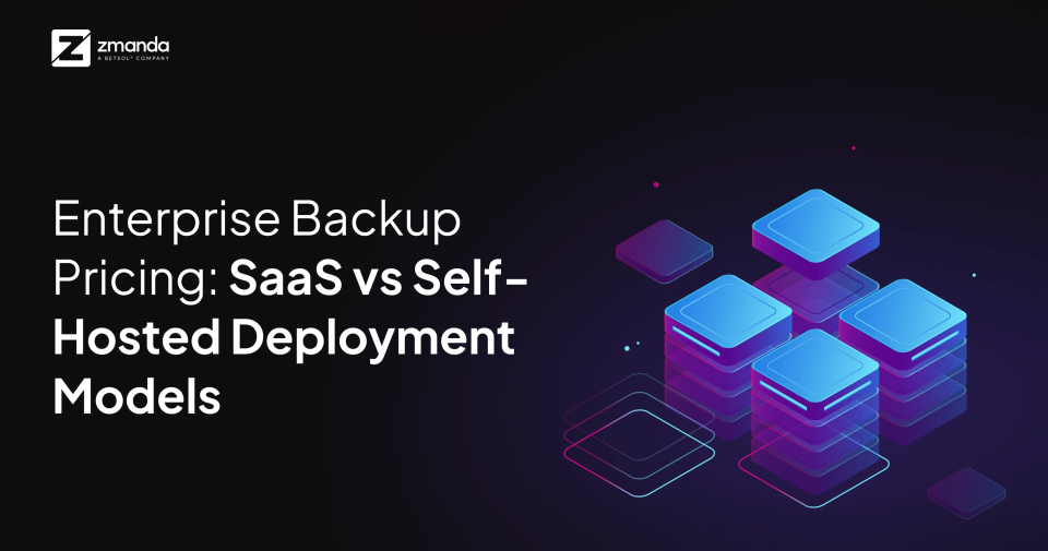 Prijzen voor Enterprise Backup: SaaS versus zelfgehoste ...