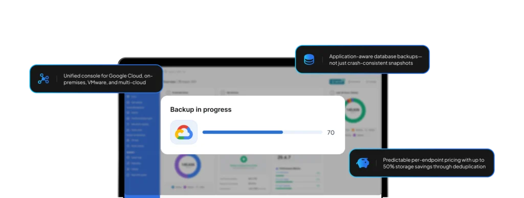 Backup su Google Cloud Storage con Zmanda Pro